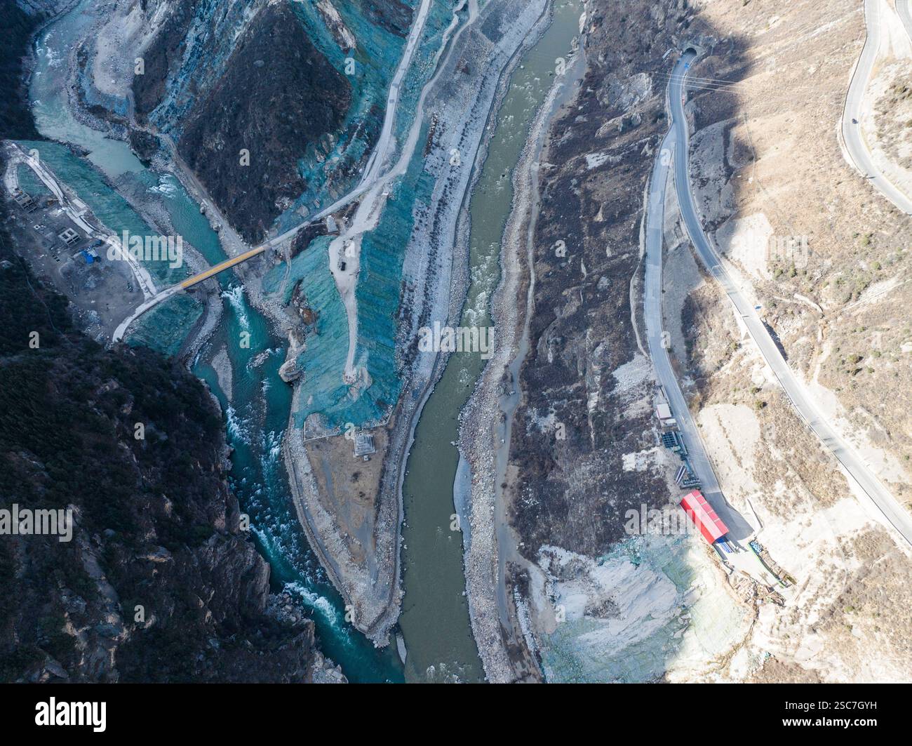 Aba, China. 06th Feb, 2025. ABA, CHINA - FEBRUARY 1, 2025 - Photo taken ...