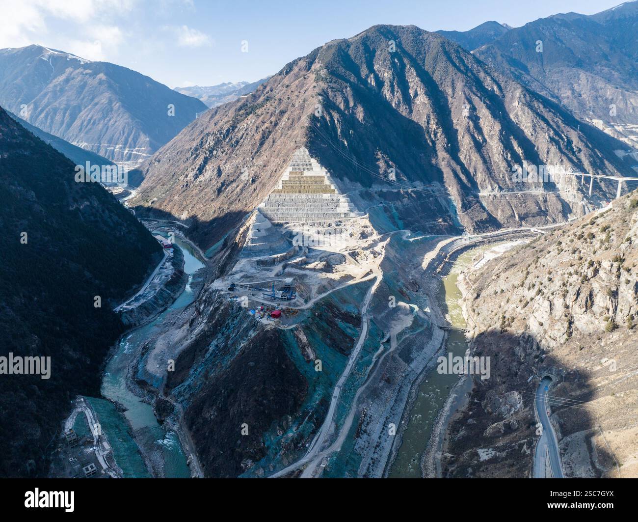 Aba, China. 06th Feb, 2025. ABA, CHINA - FEBRUARY 1, 2025 - Photo taken ...