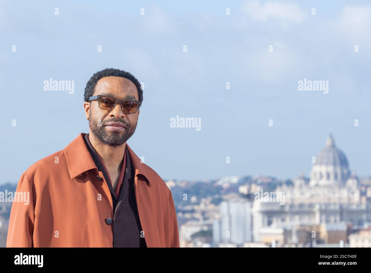 February 5, 2025, Rome, Italy: Actor Chiwetel Ejiofor attends the ...