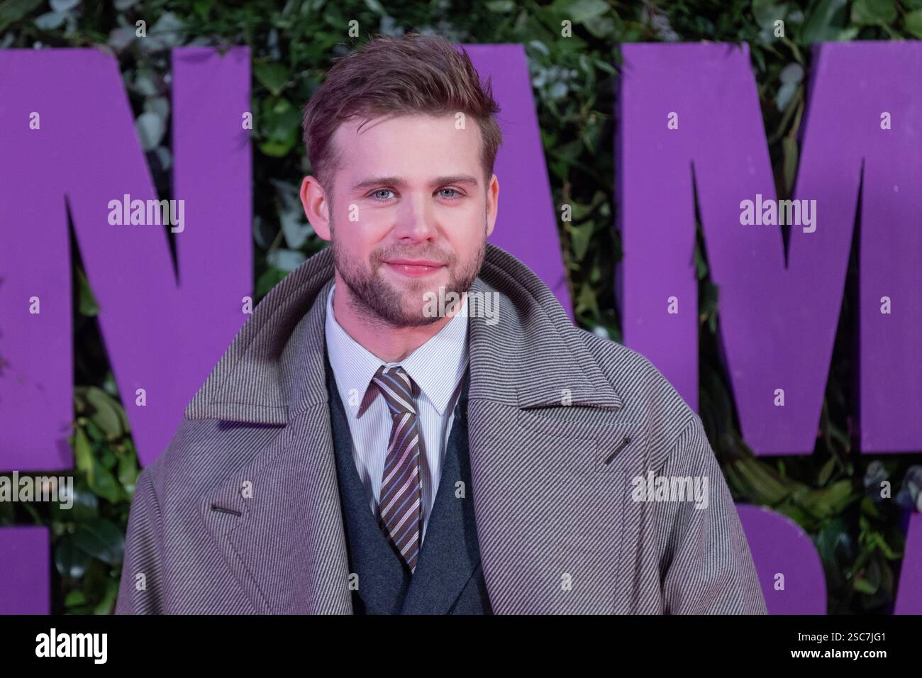 Rome, Italy. 05th Feb, 2025. Actor Leo Woodall attends the premiere of ...