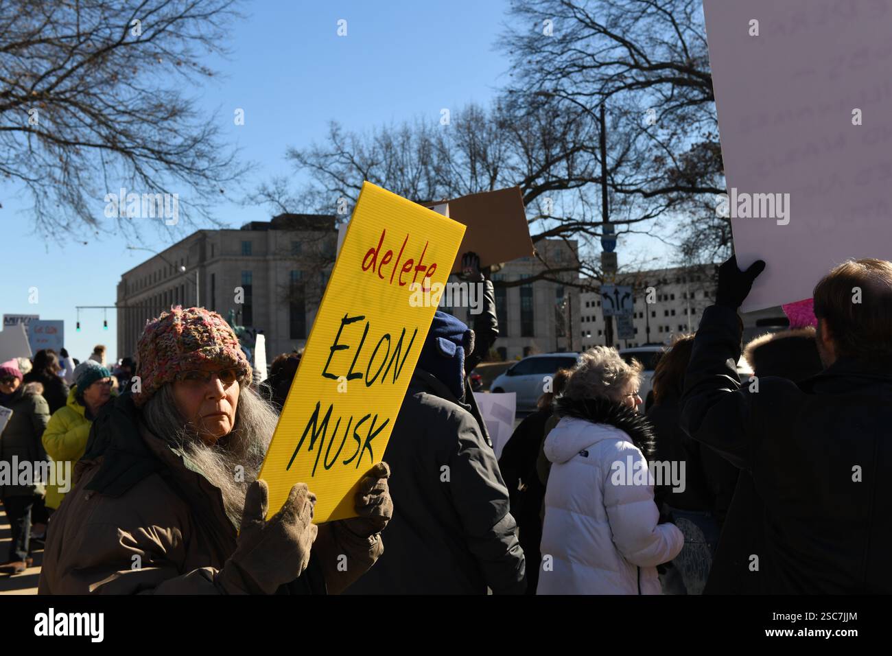 Activists protest against Project 2020 outside of the Connecticut, USA ...