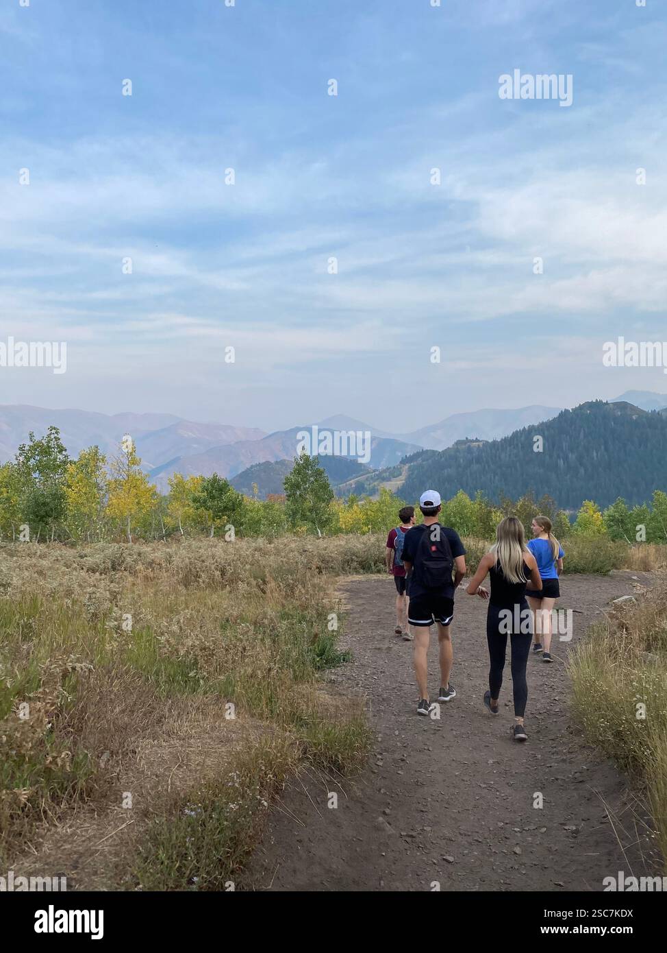 Hike in utah mountains hi-res stock photography and images - Alamy