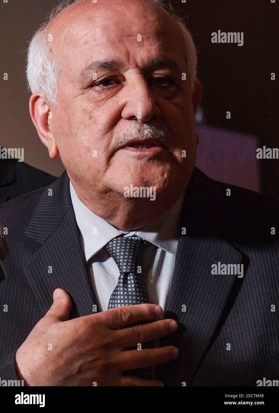 New York, New York, USA. 5th Feb, 2025. RIYAD MANSOUR Permanent ...