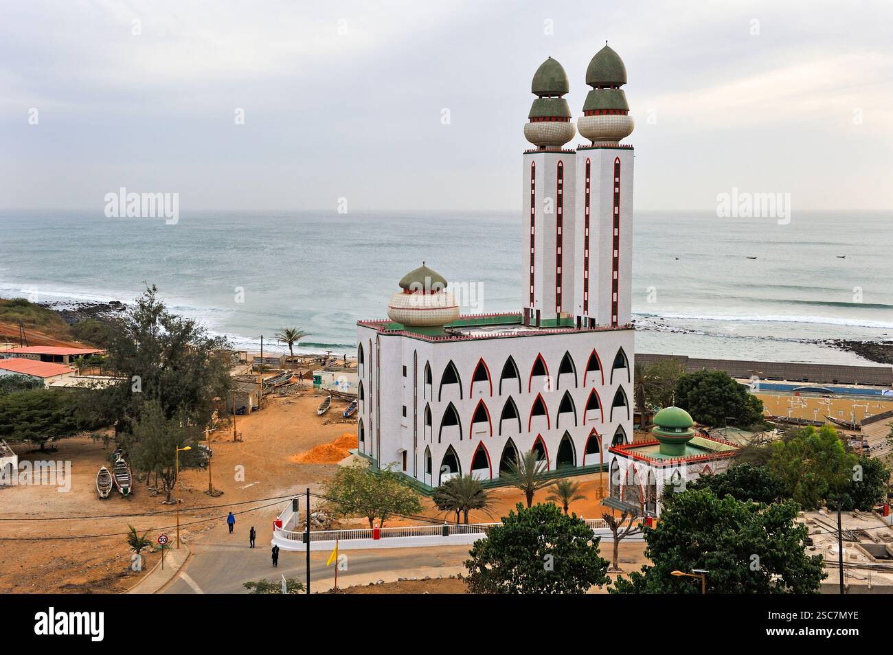 Mosquee de la Divinite (Mosque of the Divinity), Ouakam district, Dakar ...