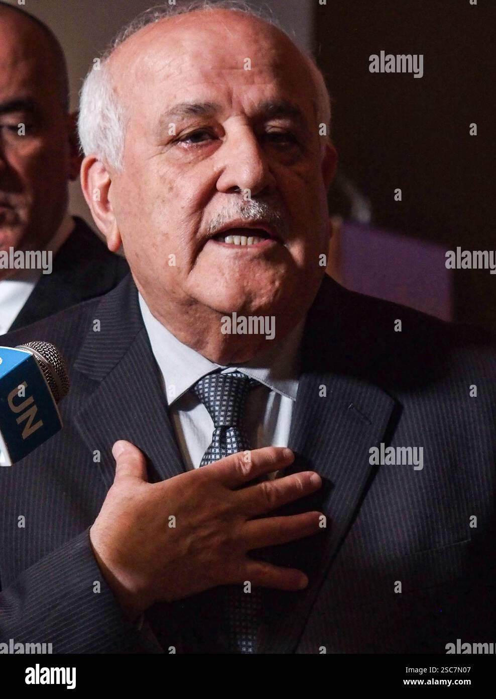 New York, New York, USA. 5th Feb, 2025. RIYAD MANSOUR Permanent ...