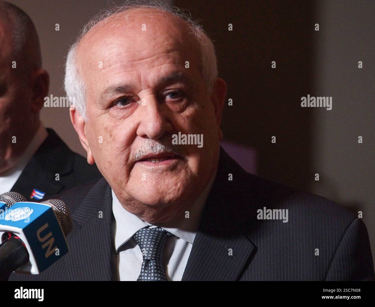 New York, New York, USA. 5th Feb, 2025. RIYAD MANSOUR Permanent ...