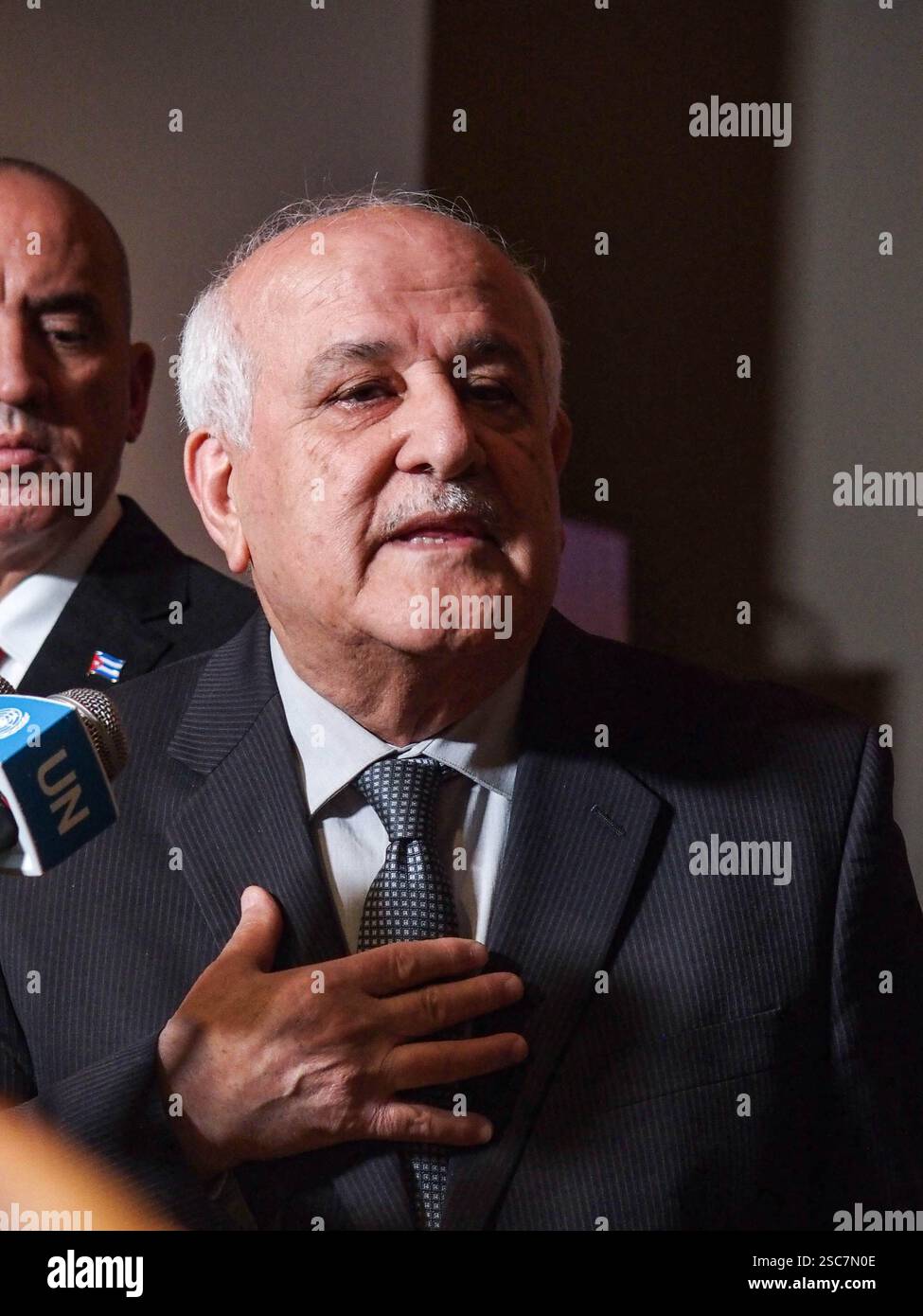 New York, New York, USA. 5th Feb, 2025. RIYAD MANSOUR Permanent ...