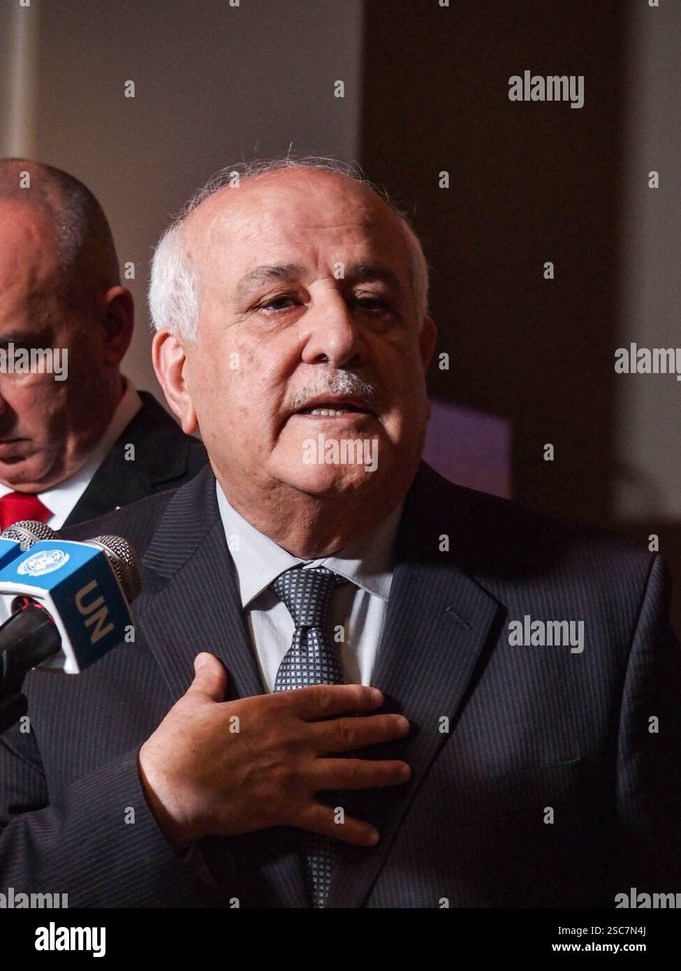 New York, New York, USA. 5th Feb, 2025. RIYAD MANSOUR Permanent ...