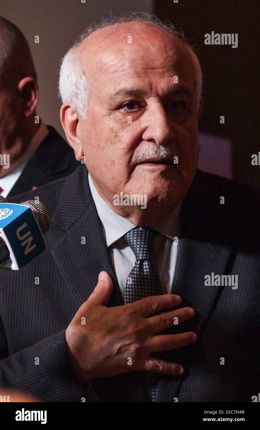 New York, New York, USA. 5th Feb, 2025. RIYAD MANSOUR Permanent ...