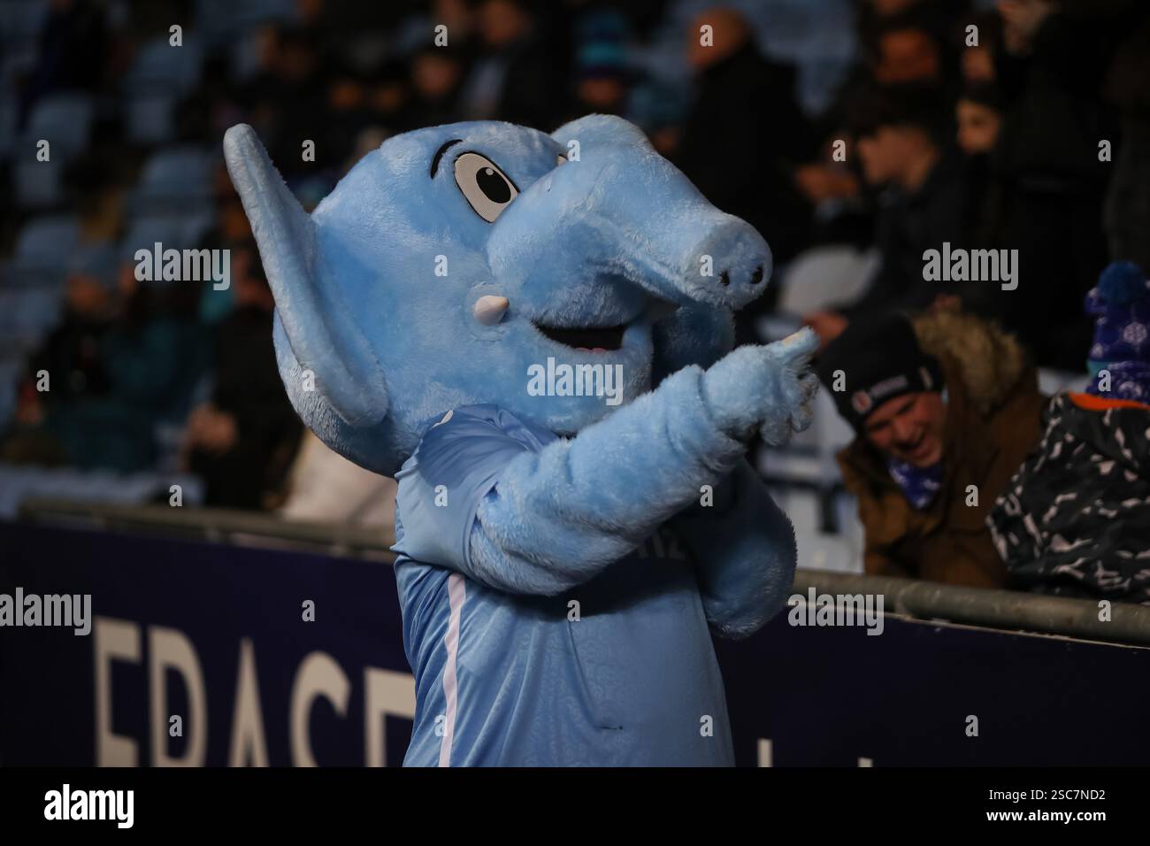 The Coventry City mascot before the EFL Championship match between ...