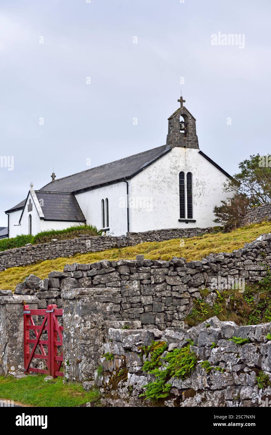 Inishmore, the largest of the Aran Islands, Galway Bay, West Coast ...