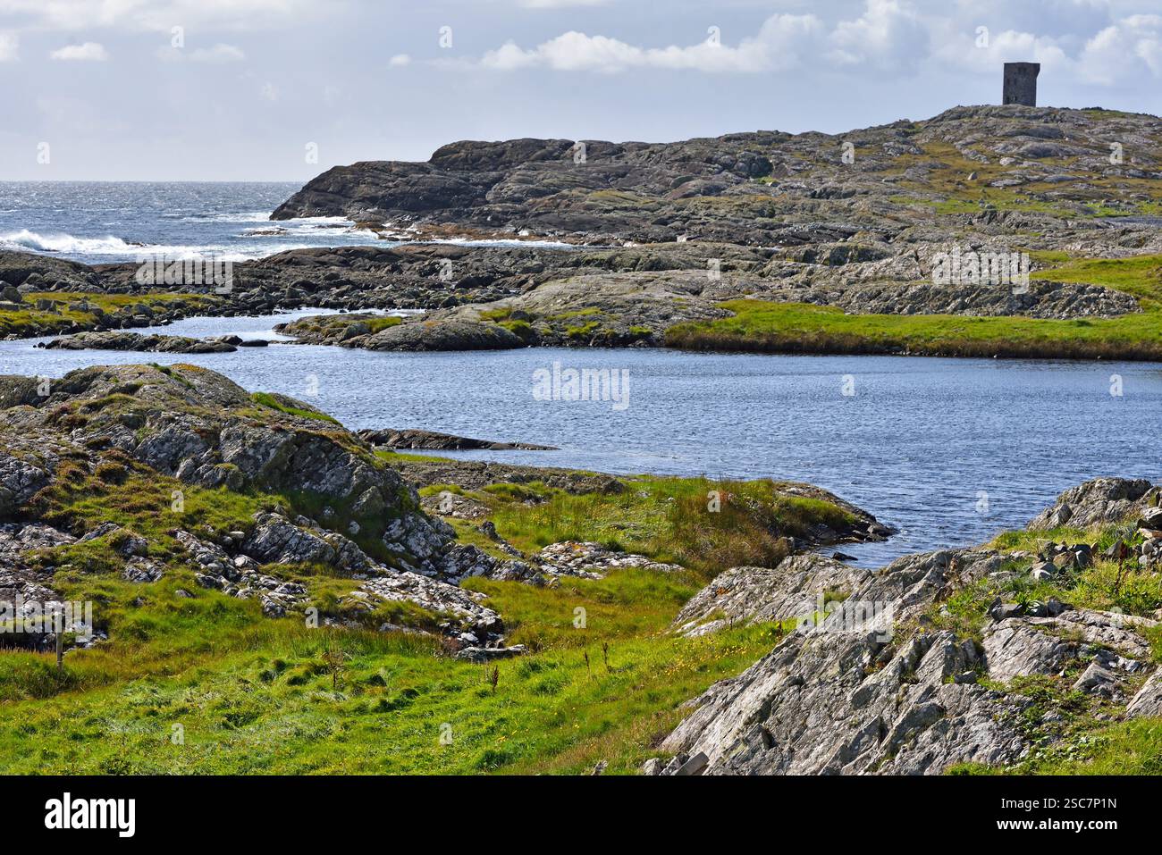 Lettermullan island, west coast, County of Galway, Connemara, Republic ...