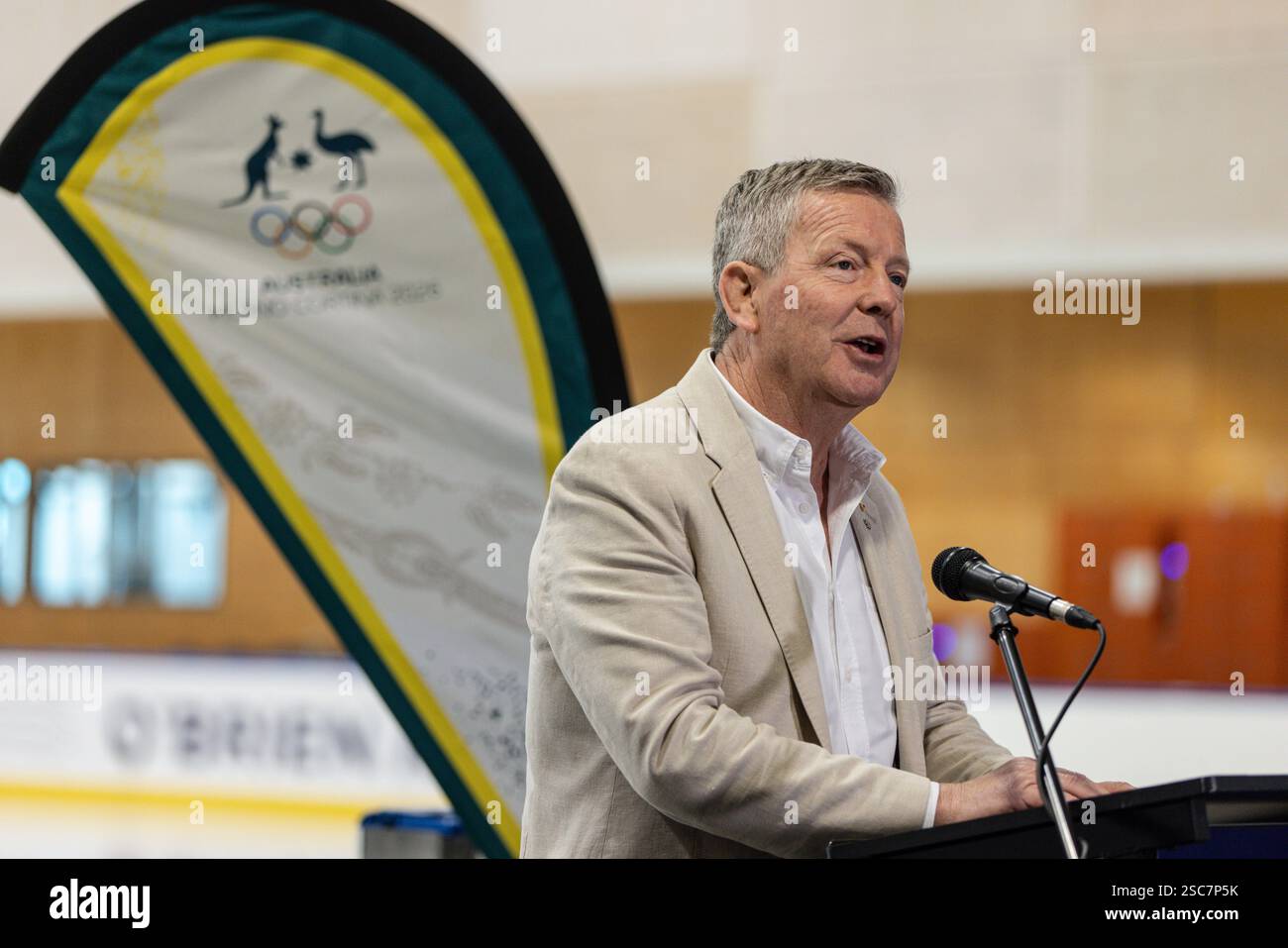 Melbourne, Australia. 06th Feb, 2025. AOC CEO Matt Carroll celebrates ...