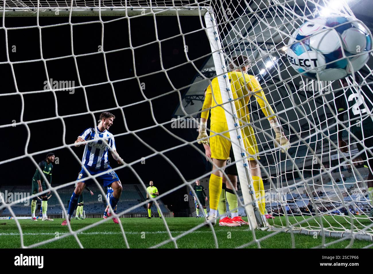 250205 Ramon Pascal Lundqvist of IFK Göteborg celebrates after August ...