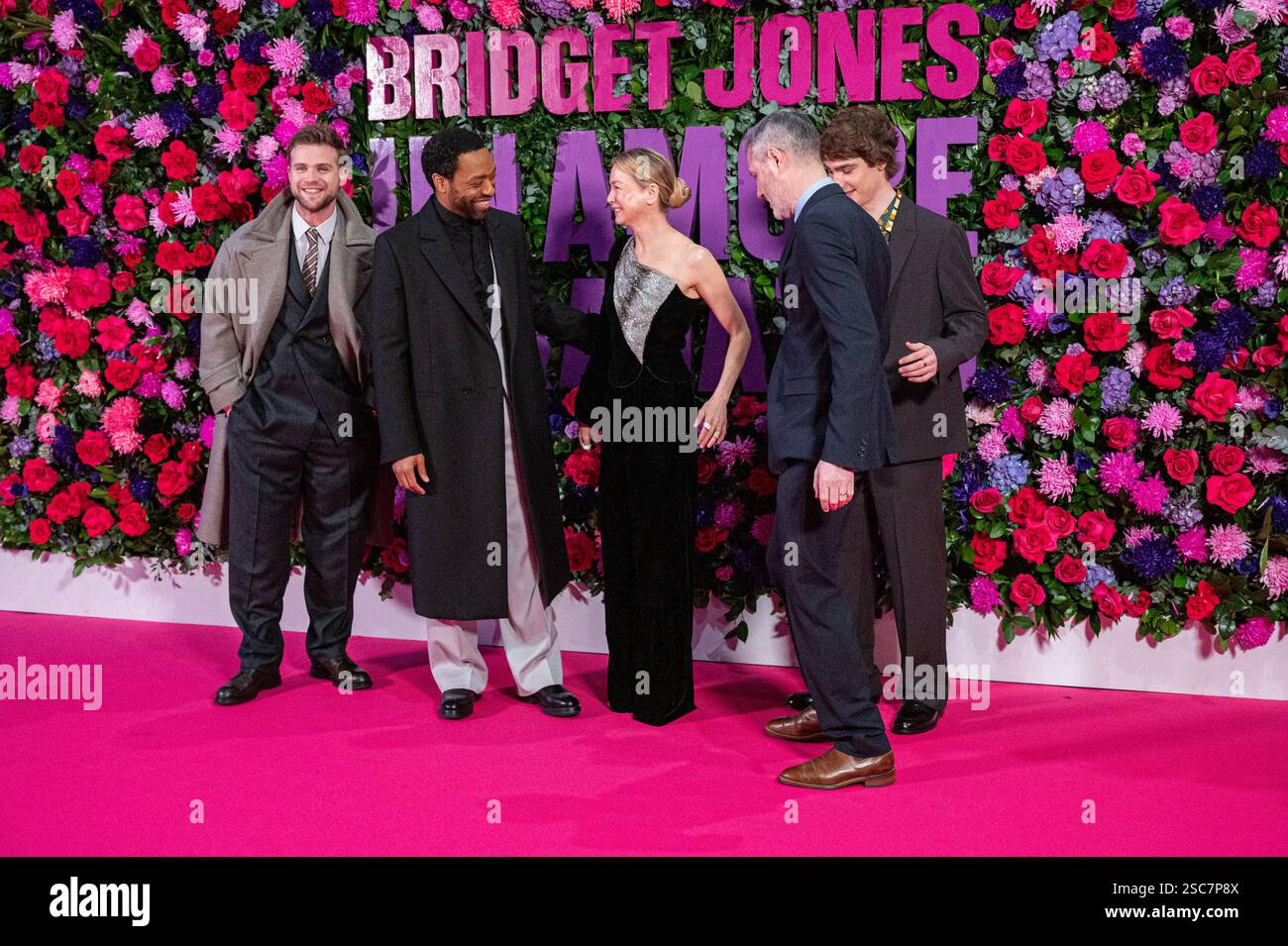 Rome, Italy. 05th Feb, 2025. From left: Actor Leo Woodall, actor ...