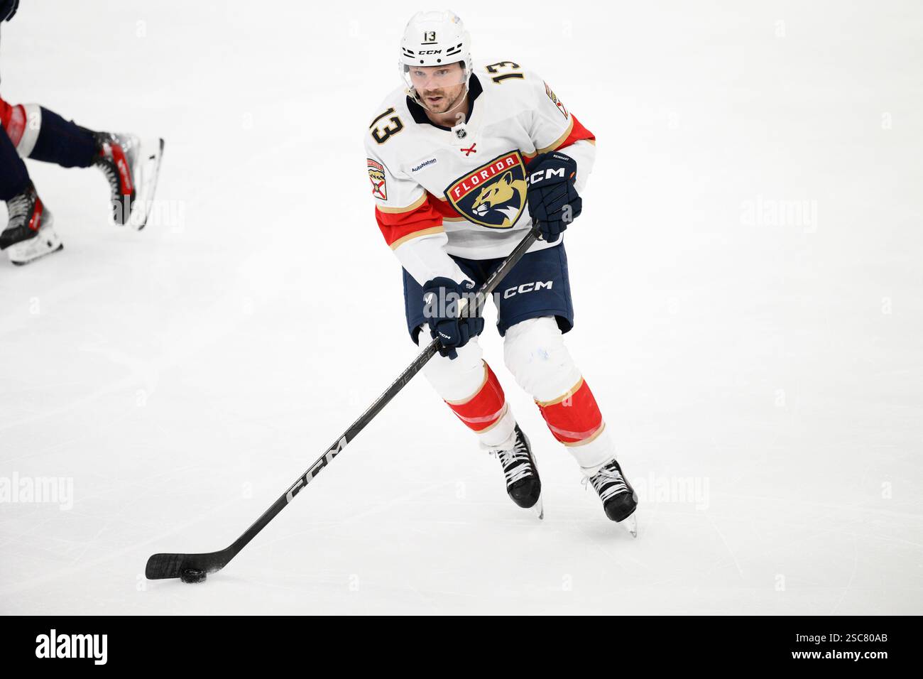 Florida Panthers center Sam Reinhart (13) in action during the third ...