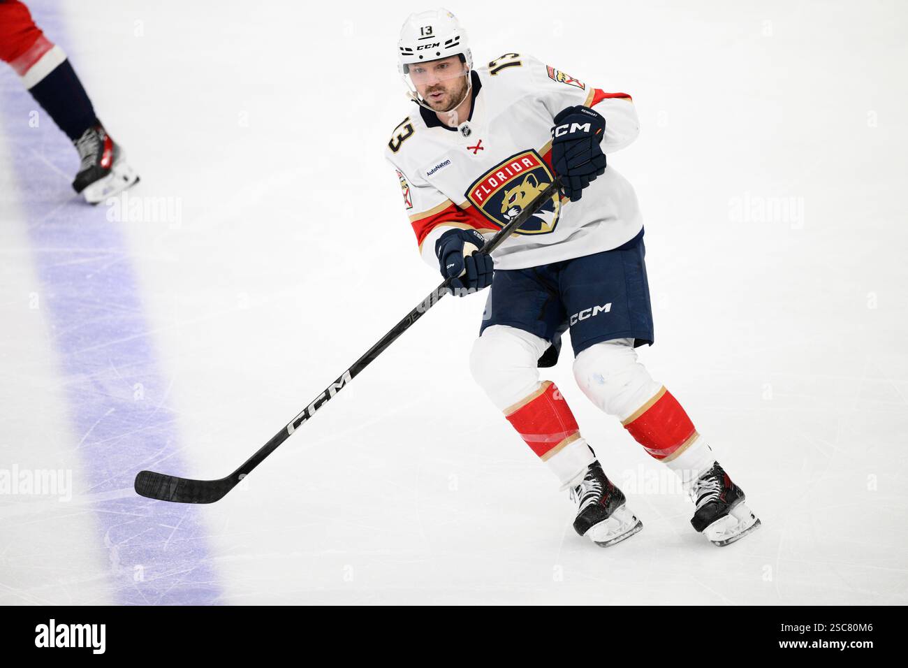 Florida Panthers center Sam Reinhart (13) in action during the third ...