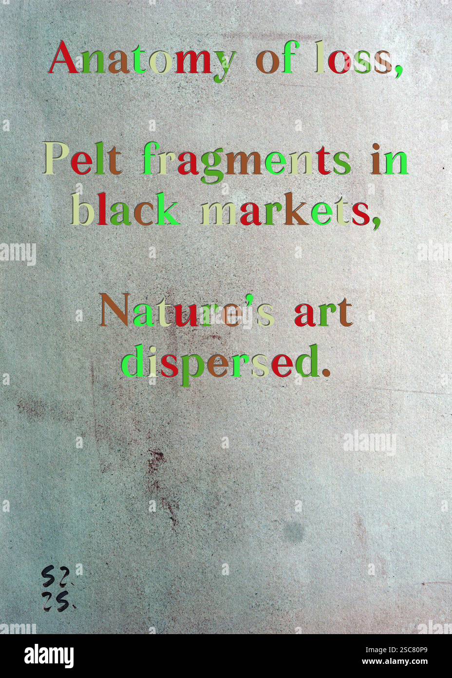 Anatomy of loss, Pelt fragments in black markets, Nature's art ...