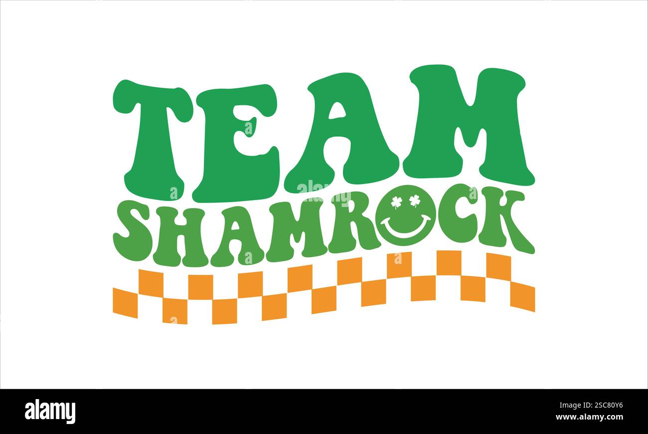 Team Shamrock Svg Stock Vector Image & Art - Alamy