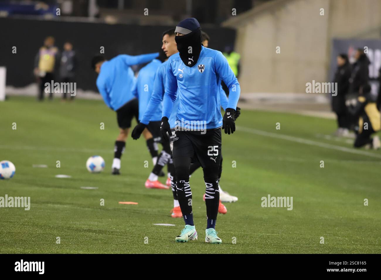 Hamilton, Canada. 05th Feb, 2025. Midfield player of Monterrey FC ...