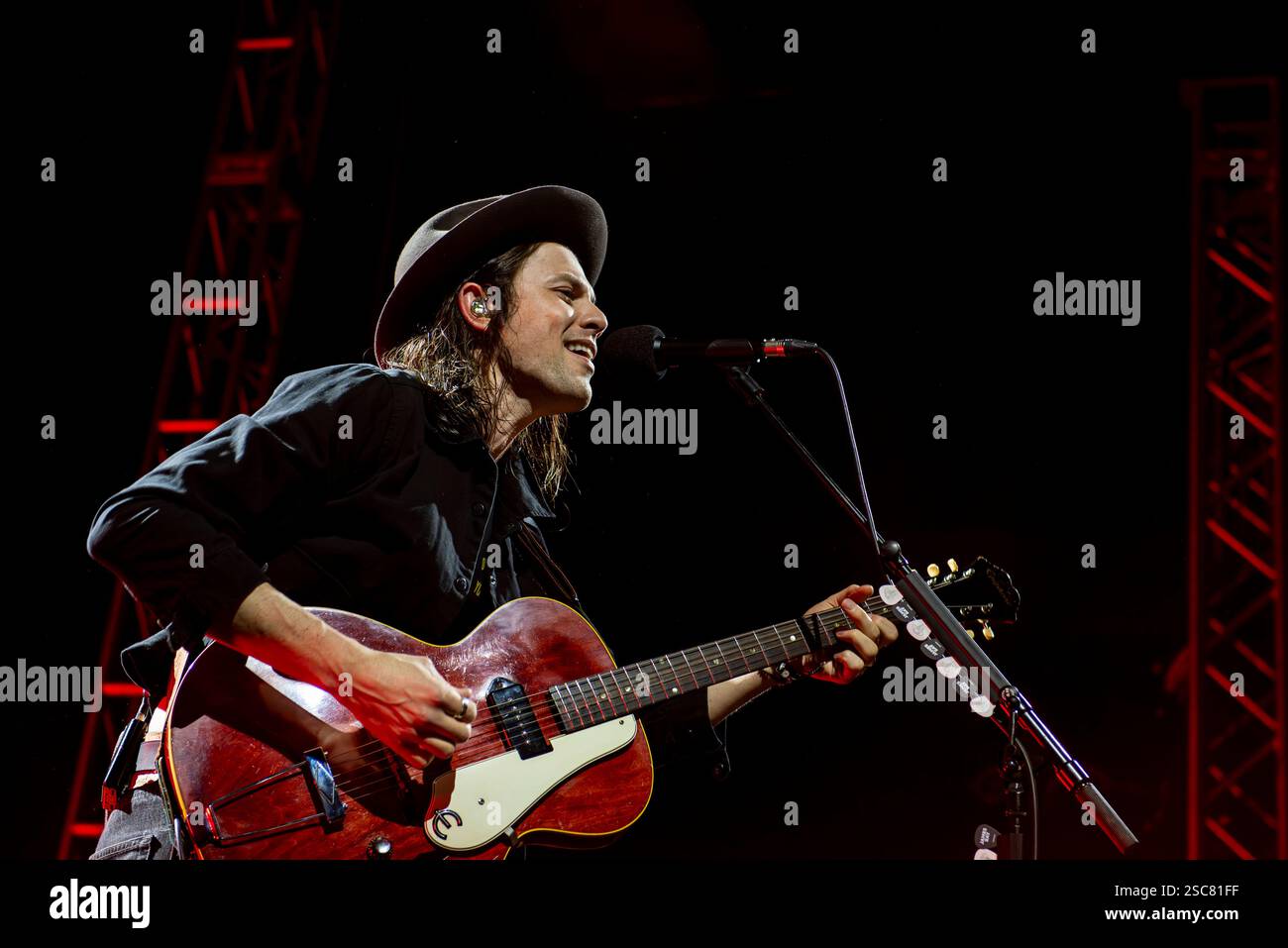 Leeds, UK. 5th Feb, 2025. Indie pop English singer, songwriter and ...