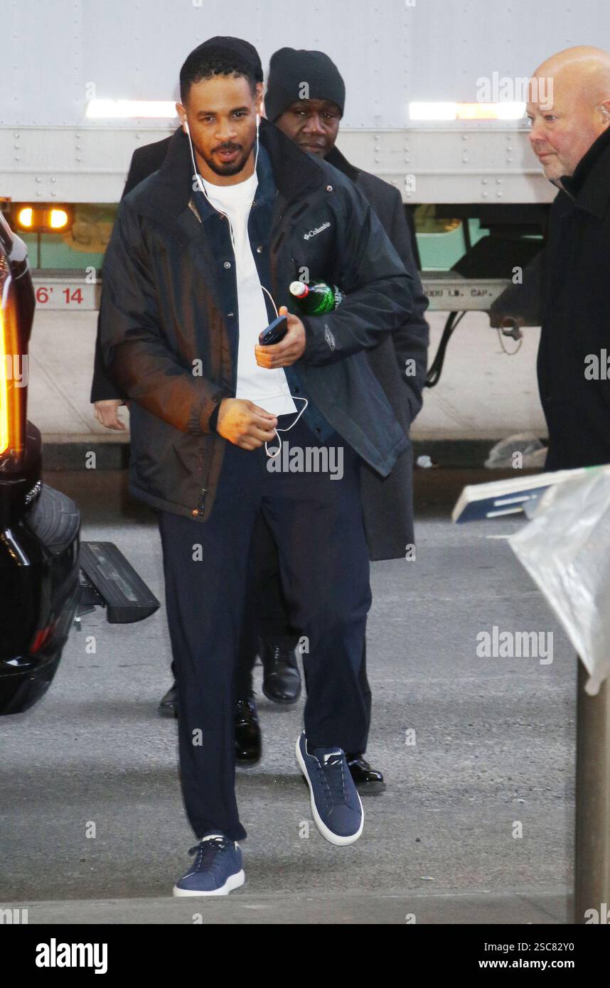 New York, NY, USA. 5th Feb, 2025. Damon Wayans Jr. seen at CBS Mornings ...