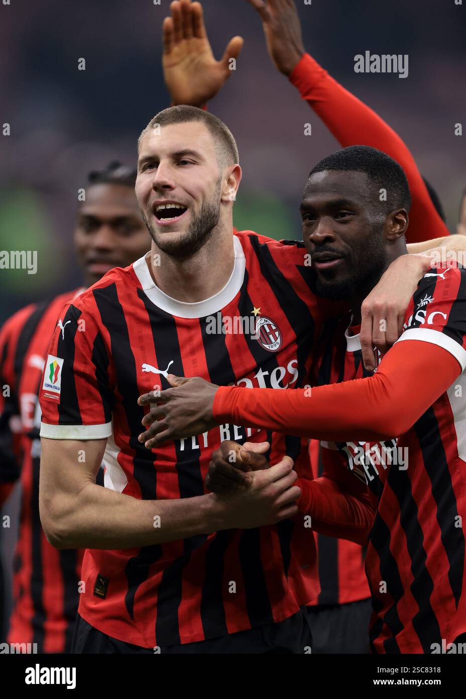 Milan, Italy, 5th February 2025. Strahinja Pavlovic of AC Milan ...