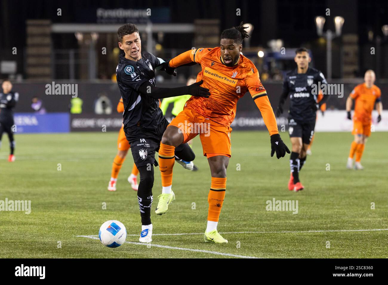 Hamilton, Canada. 05th Feb, 2025. C.F. Monterrey defender Hector Moreno ...
