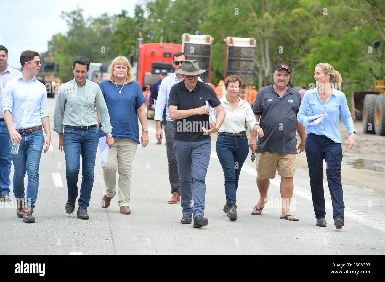 Prime Minister Anthony Albanese is in Townsville for media events amid ...
