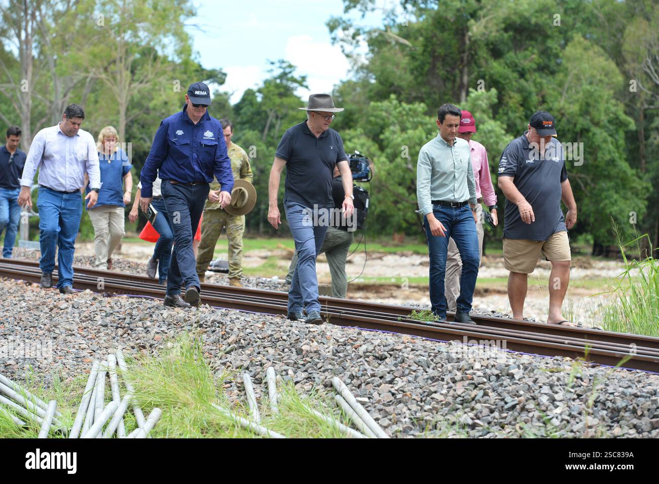 Prime Minister Anthony Albanese is in Townsville for media events amid ...