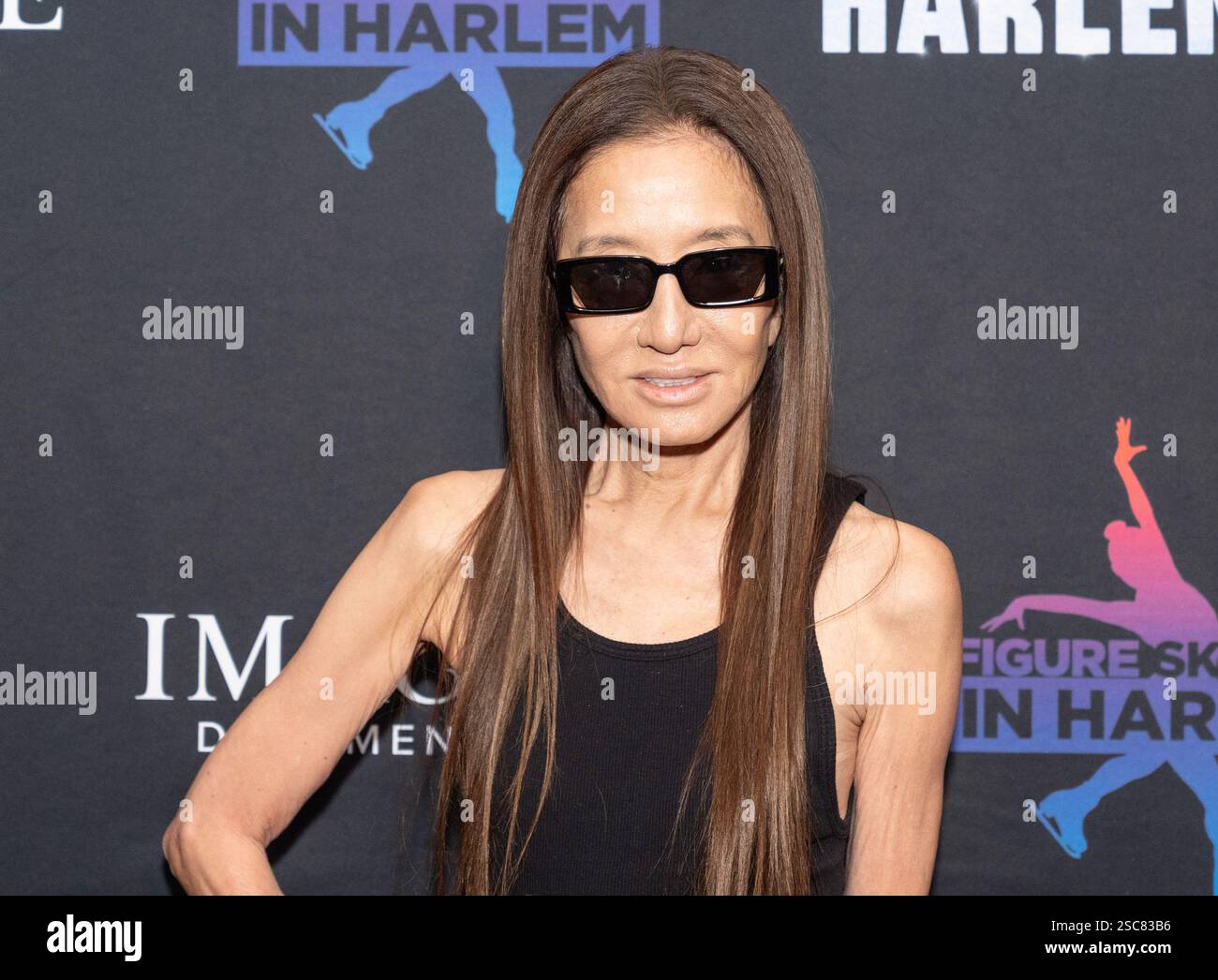 Vera Wong attends Figure Skating in Harlem's private preview and ...