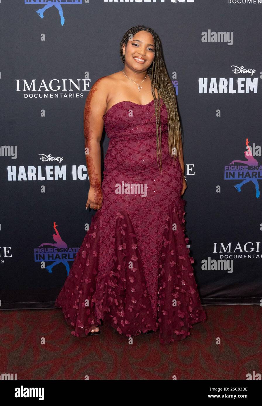 Ariyana Peal attends Figure Skating in Harlem's private preview and ...