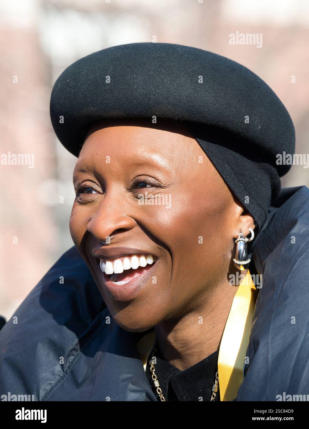 Cambridge , Massachusetts, USA, February 5, 2025 Wicked star Cynthia ...