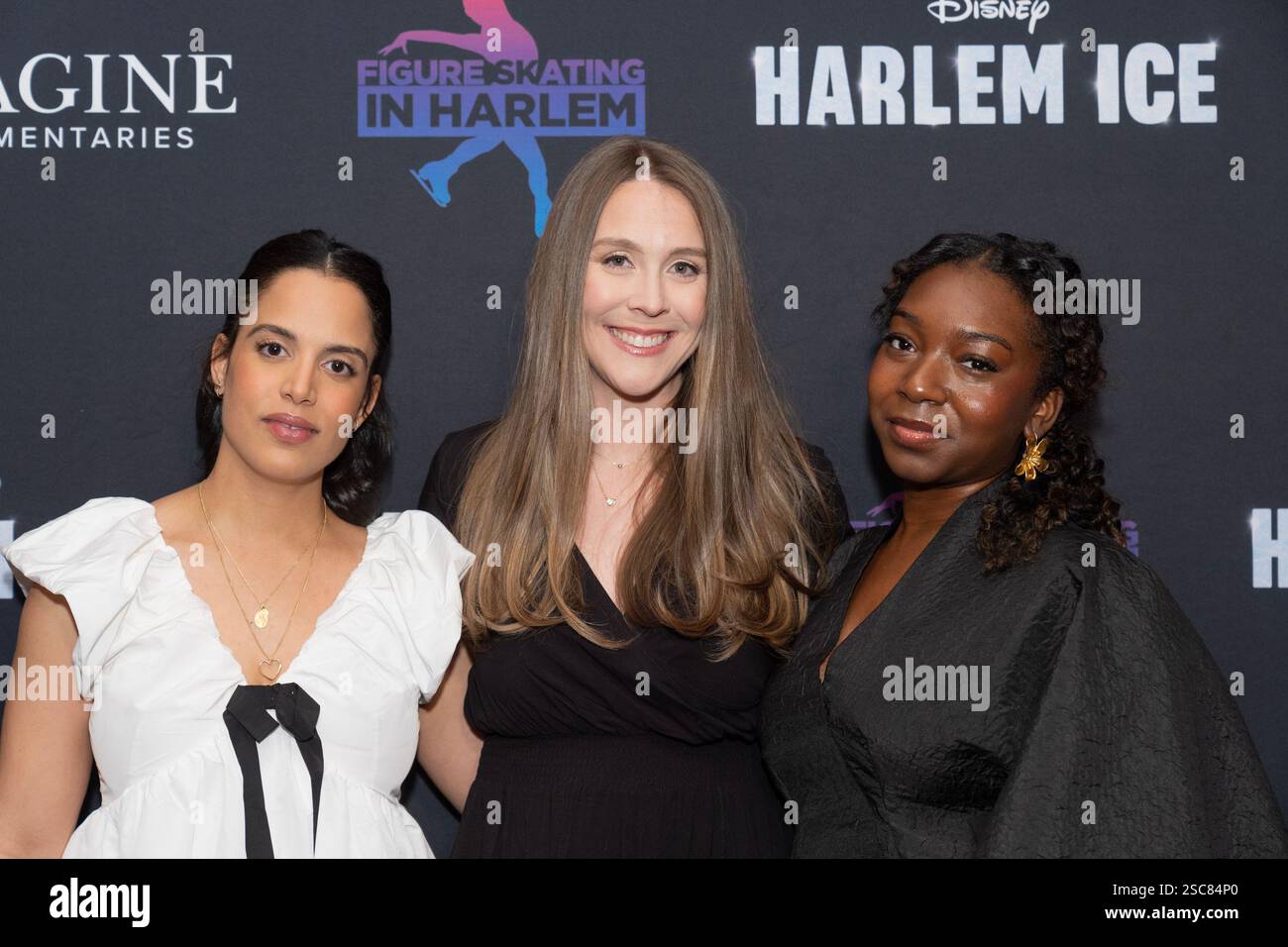 Katie Thordarson, Laura Hushion, Ila Epperson attend Figure Skating in Harlem's private preview ...