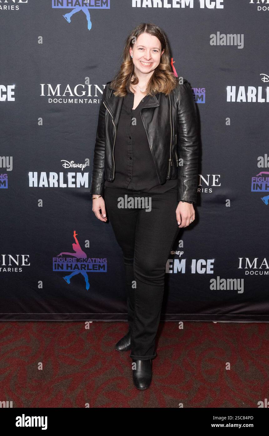 Emily Hughes attends Figure Skating in Harlem's private preview and ...