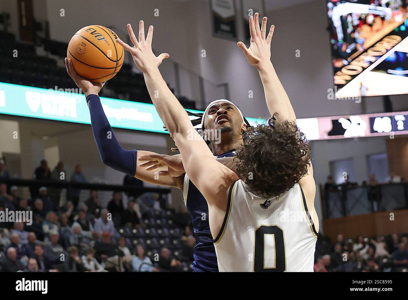 SPARTANBURG, SC - FEBRUARY 05: Chattanooga Mocs forward Frank Champion ...