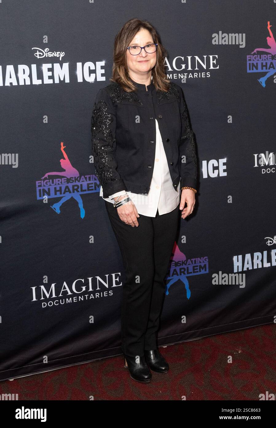 Sharon Cohen attends Figure Skating in Harlem's private preview and ...