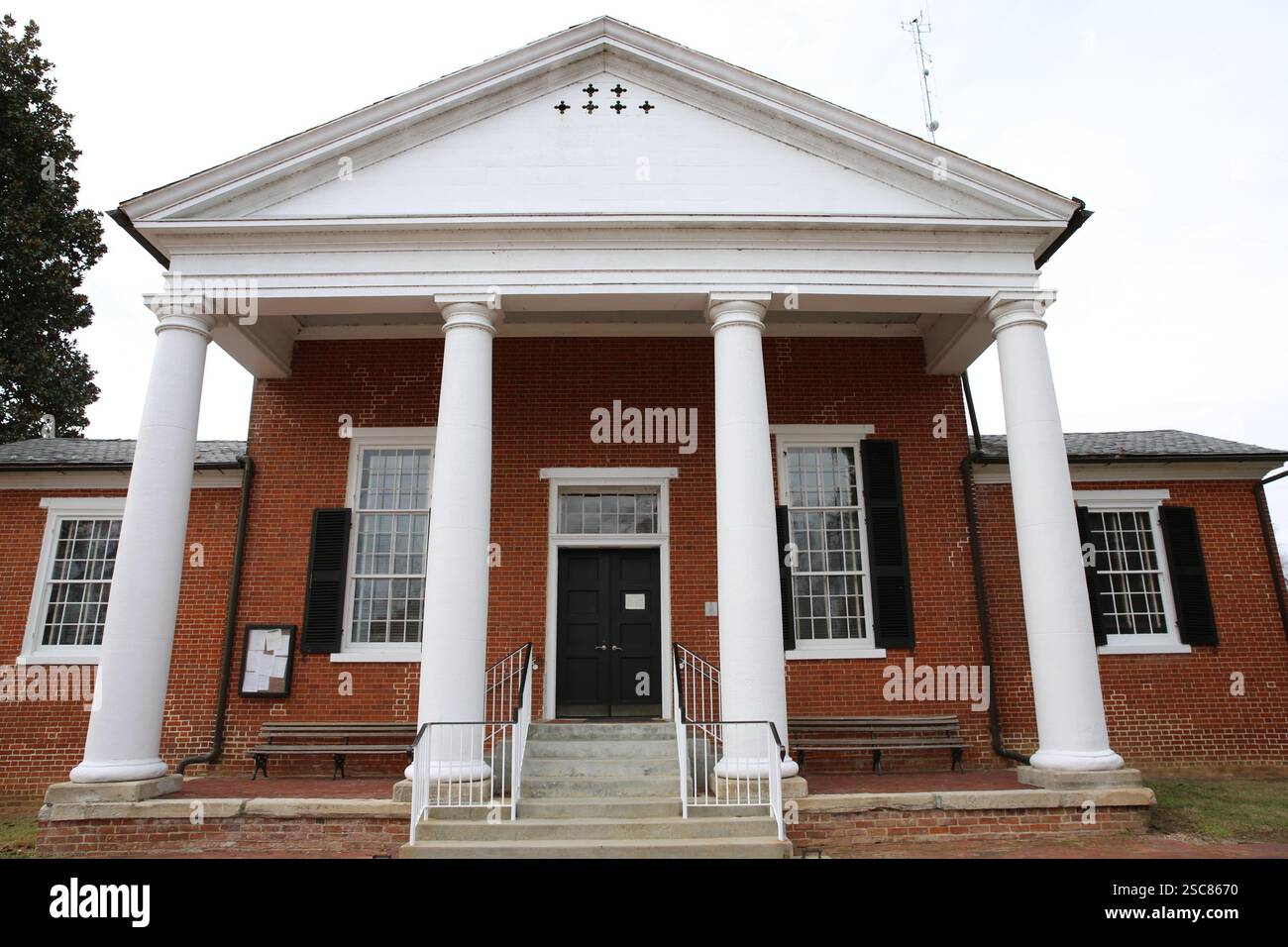 Historic Courthouse in Nottoway County, Virginia Stock Photo - Alamy