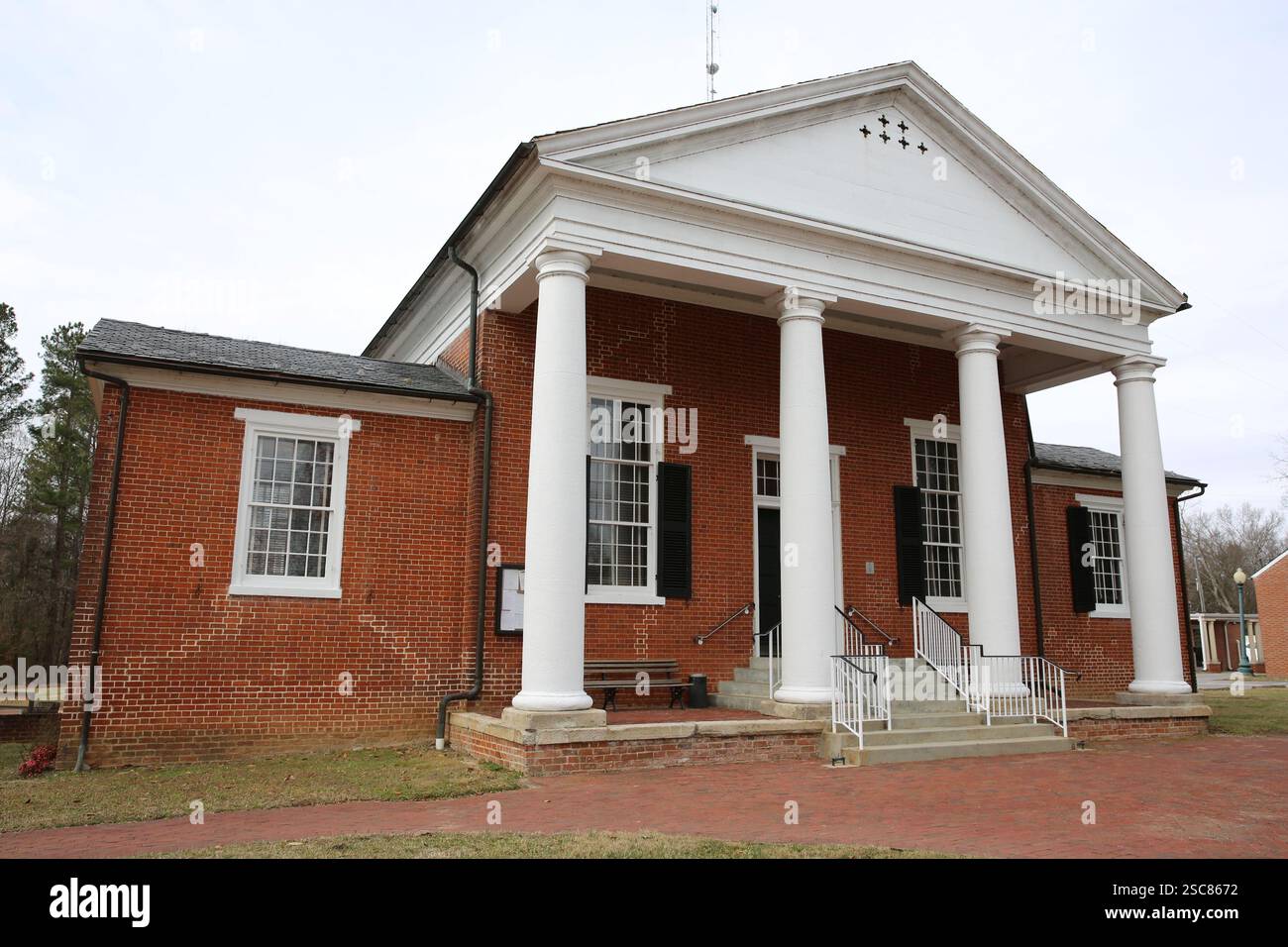 Historic Nottoway County Courthouse in Virginia Stock Photo - Alamy