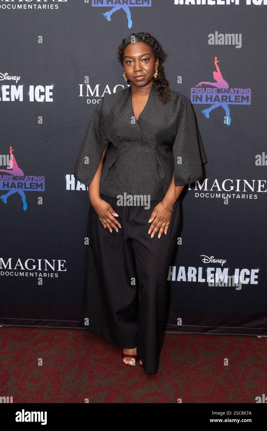 Ashley Prentice attends Figure Skating in Harlem's private preview and ...