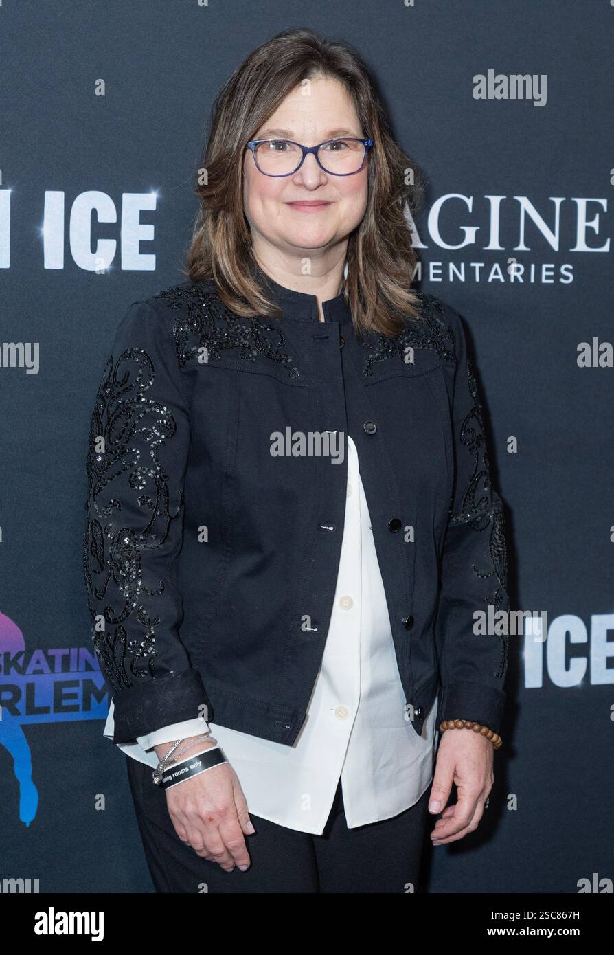 Sharon Cohen attends Figure Skating in Harlem's private preview and ...