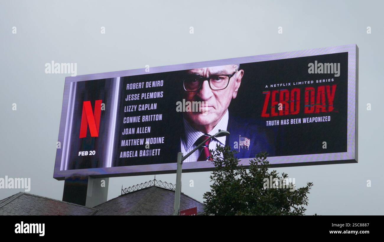 Los Angeles, California, USA 5th February 2025 Robert DeNiro Zero Day ...