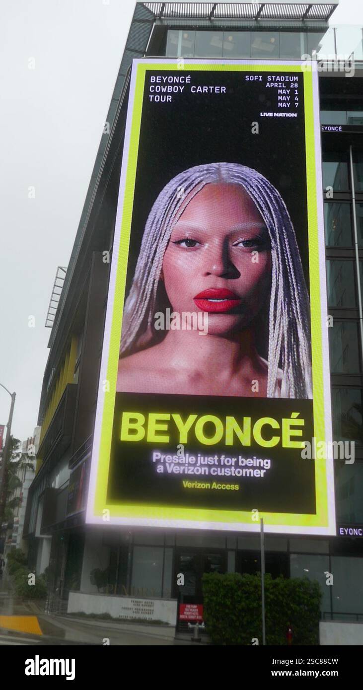 Los Angeles, California, USA 5th February 2025 Beyonce Cowboy Carter ...