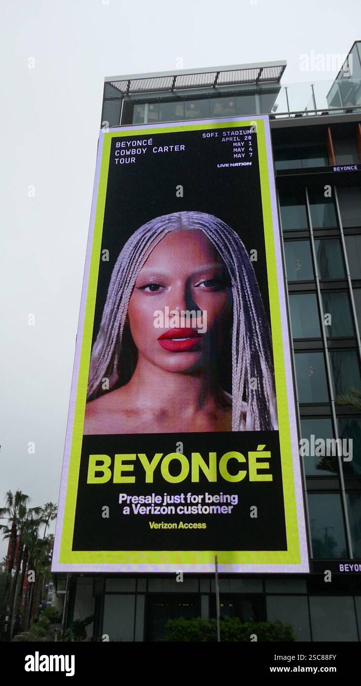 Los Angeles, California, USA 5th February 2025 Beyonce Cowboy Carter ...