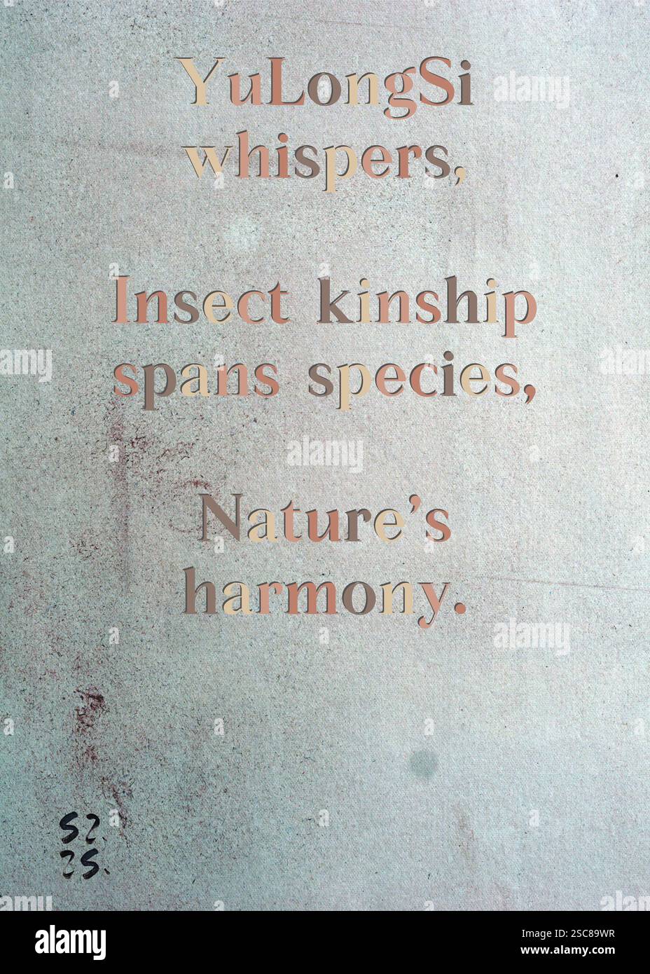 YuLongSi whispers, Insect kinship spans species, Nature's harmony ...