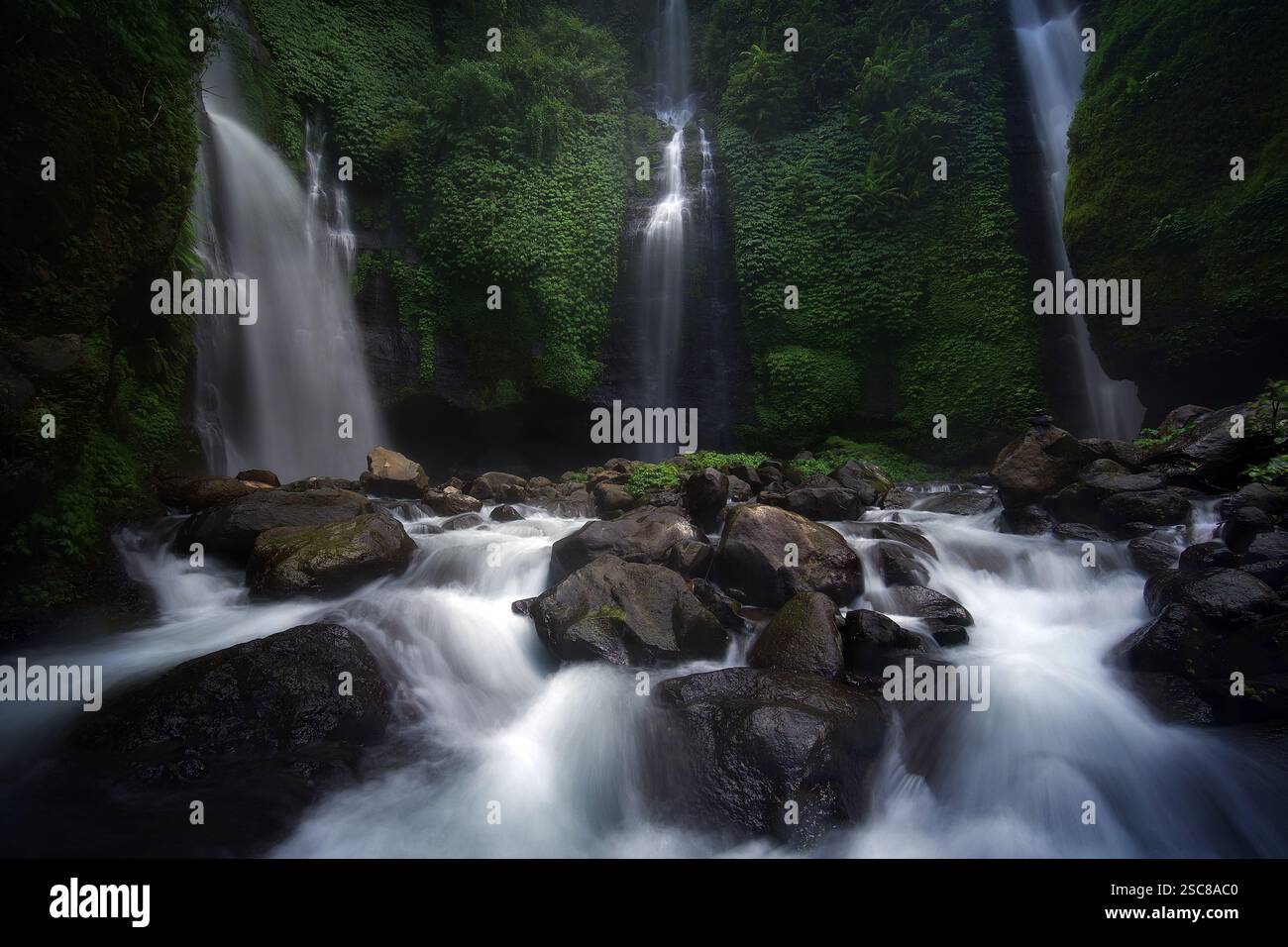 Fiji Waterfalls in Bali, Indonesia Stock Photo - Alamy