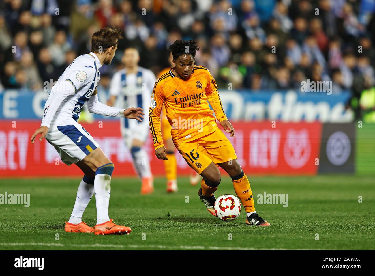 Leganes, Spain. 5th Feb, 2025. Endrick (Real) Football/Soccer : Spanish ...