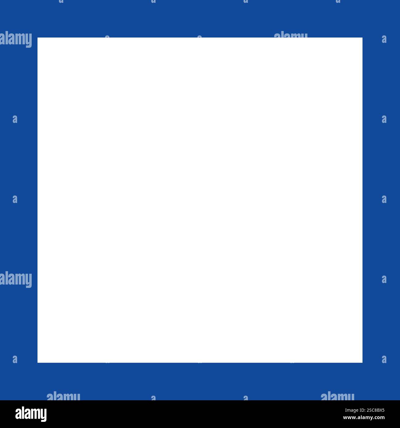 Informatory shape sign. Blue square Background. Traffic signs and ...