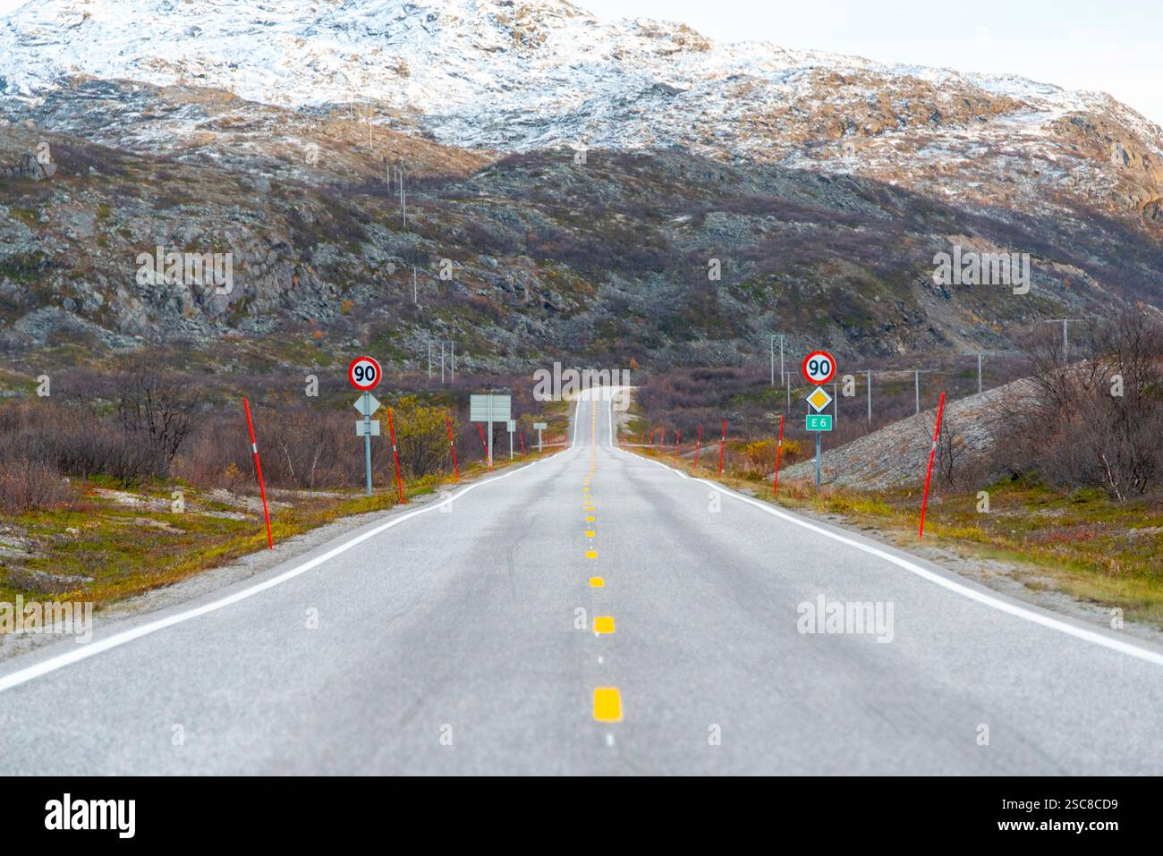 European Route E6 - Norway Stock Photo - Alamy