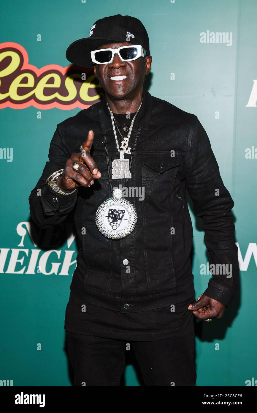 New Orleans, United States. 05th Feb, 2025. Flavor Flav walking on the ...